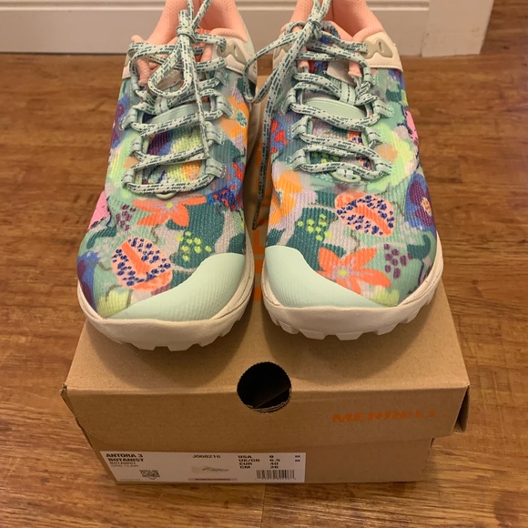 Merrell | Shoes | Merrell Antora 3 Womens Shoes Botanical Design | Poshmark